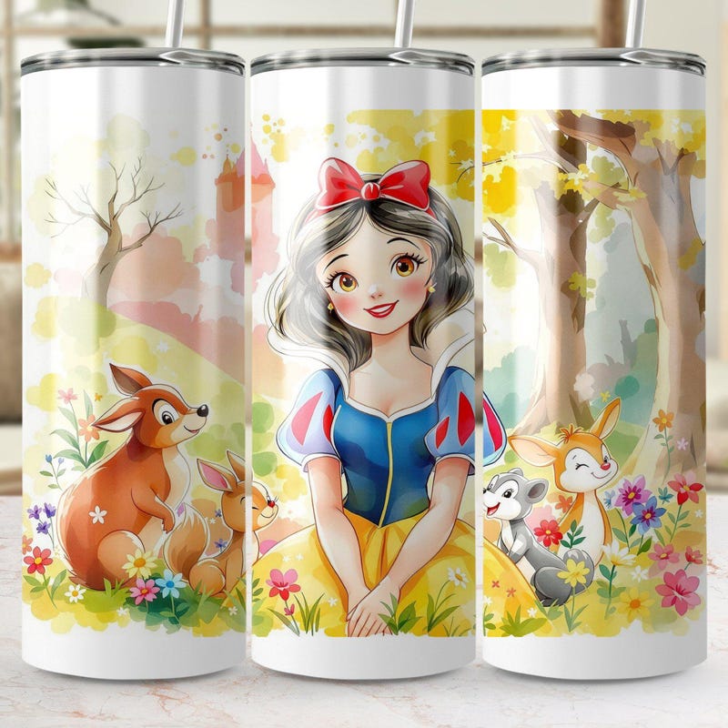 Snow White Tumbler - Etsy