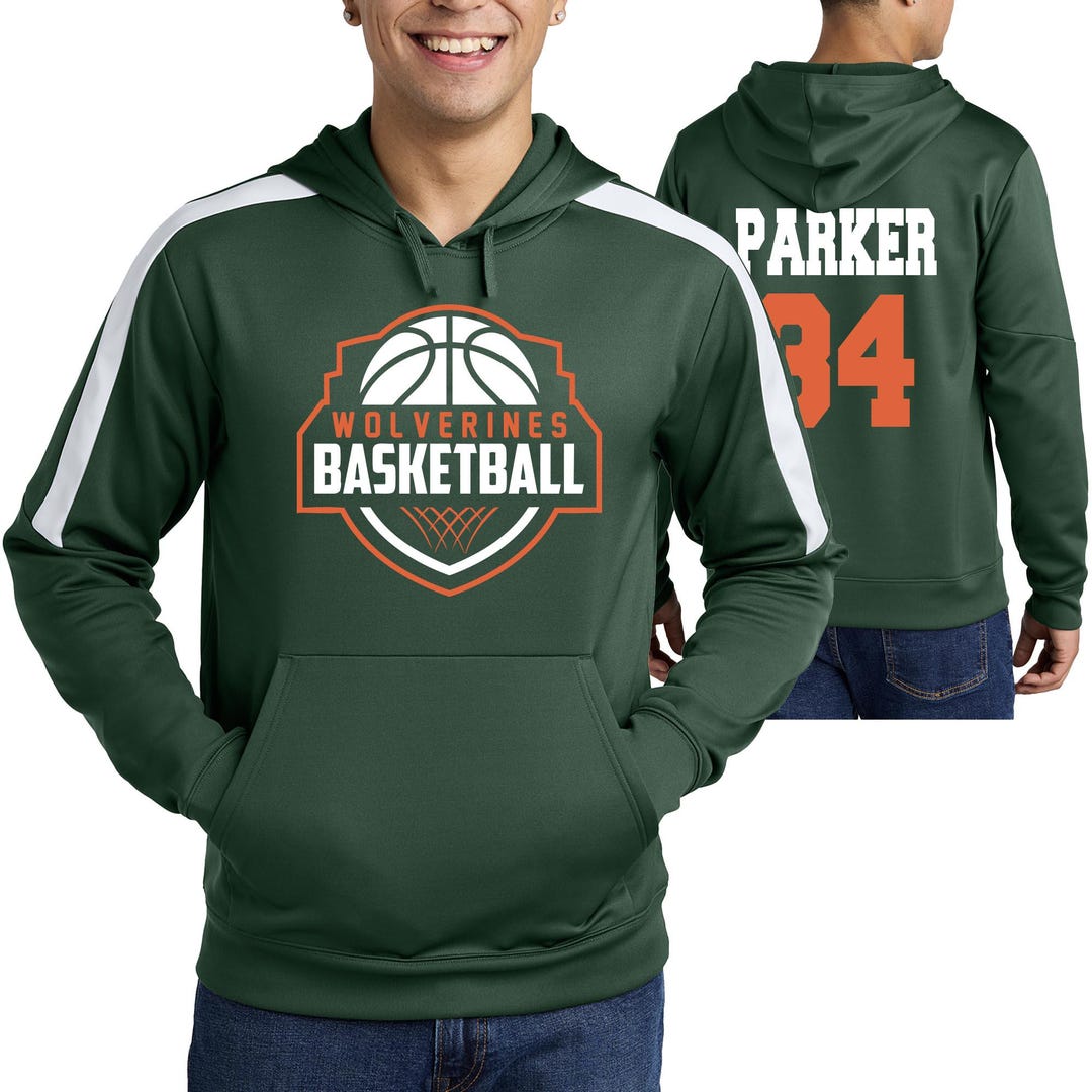 Basketball Team Custom Personalized Unisex Sport-tek Tech Fleece ...