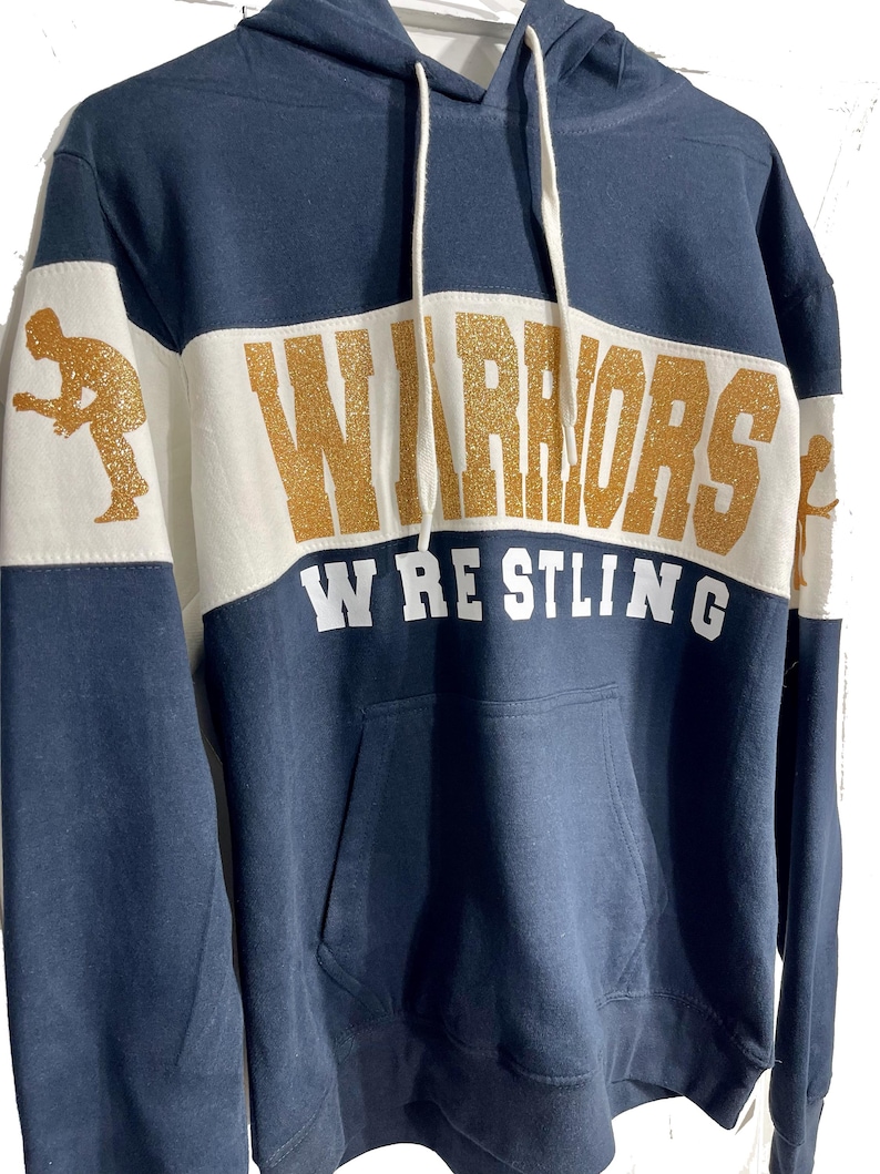 New Fully Custom Personalized Wrestling Glitter Design Colorblock ...