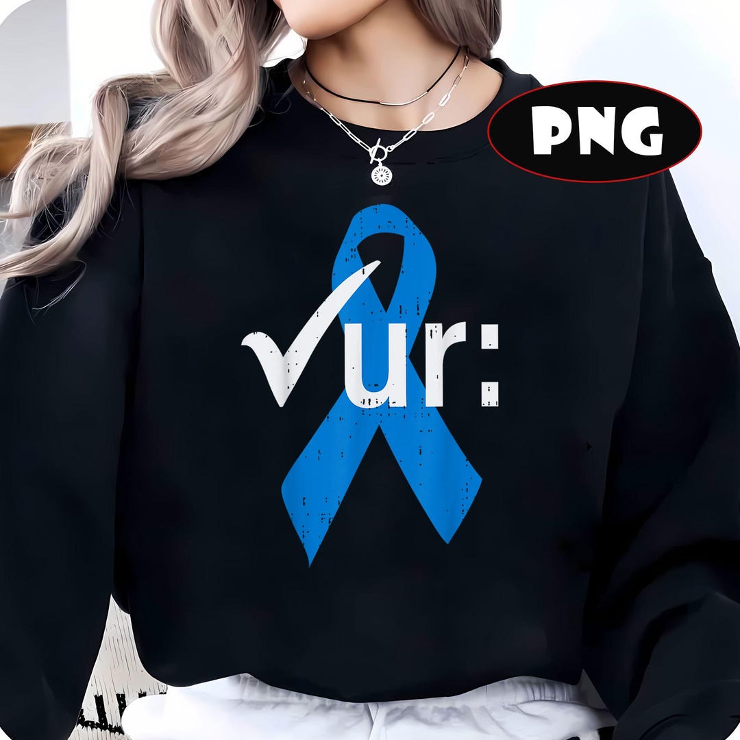 Colorectal Colon Cancer Awareness Blue Ribbon Colonoscopy Png, Colon ...