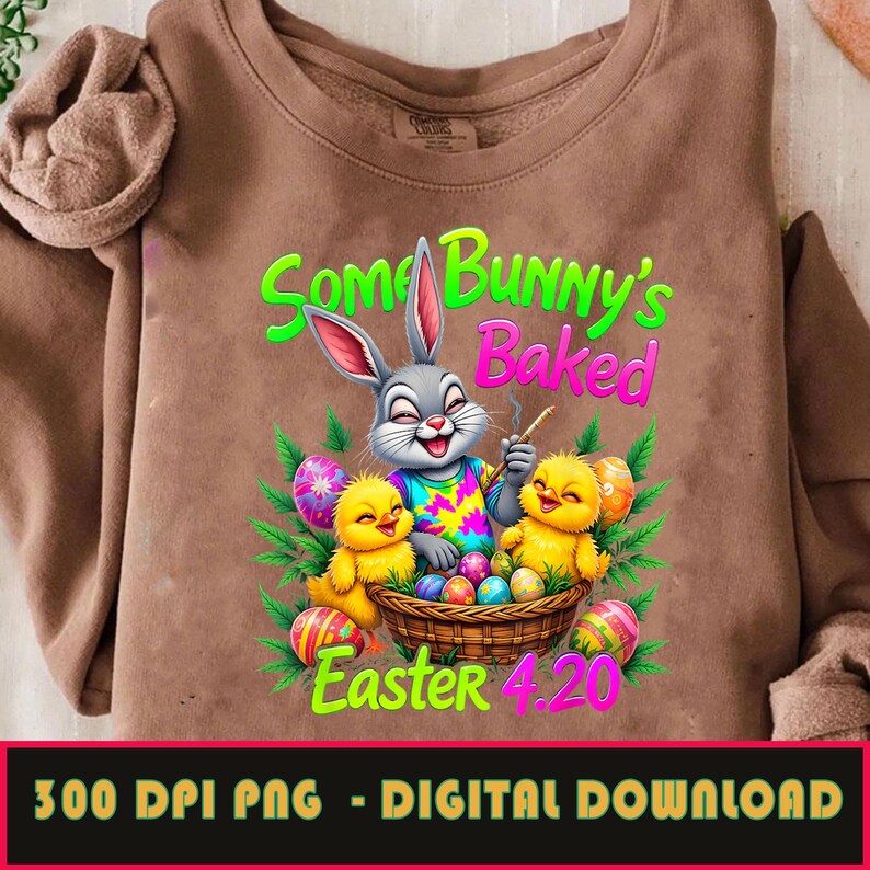 420 Day PNG, 420 Easter Bunny Funny Weed Smoking Rabbit Cannabis 420 ...