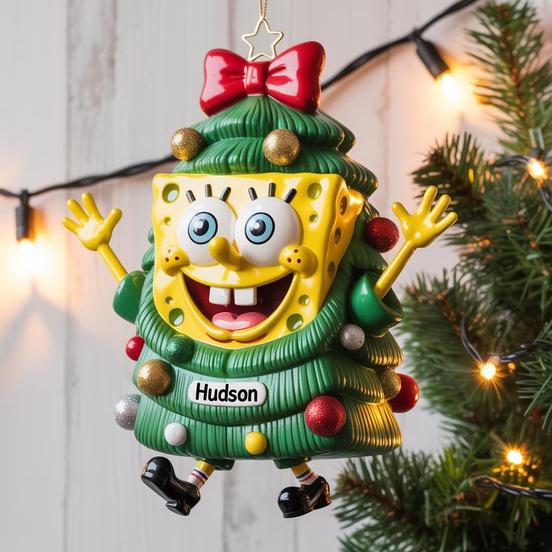 Spongebob Christmas Tree - Etsy