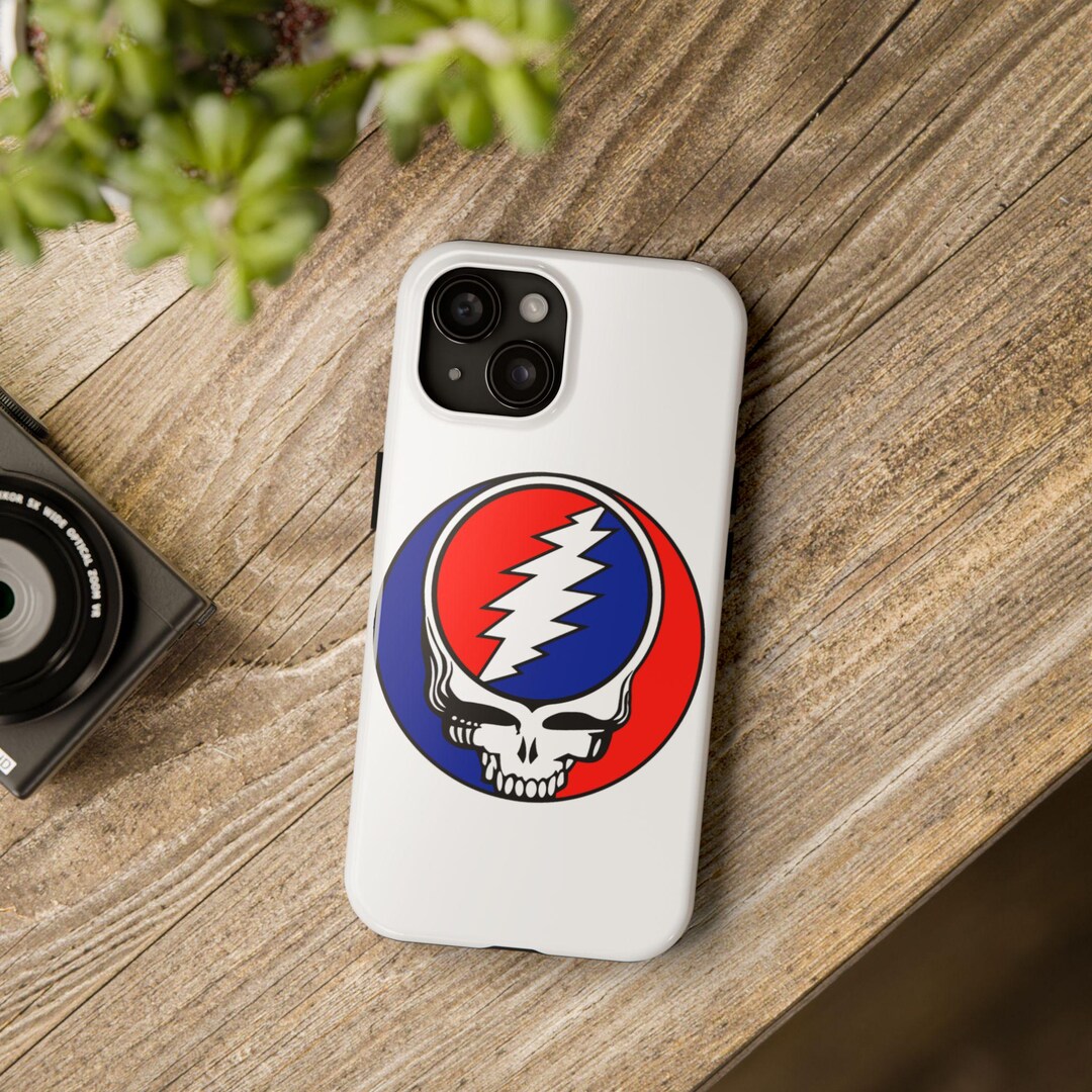Grateful Dead Skull Logo Tough Phone Case, Rock Band Fan Phone Cover ...