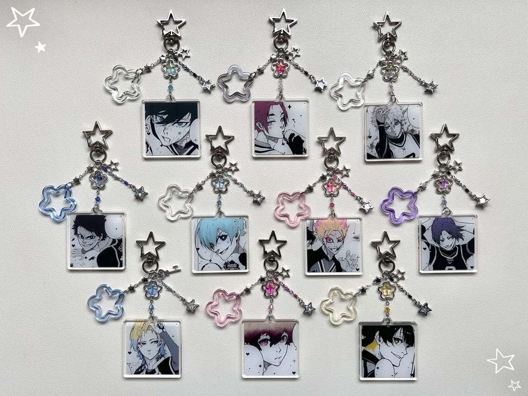 No Restock! Blue Lock Keychain Part 1 - Etsy