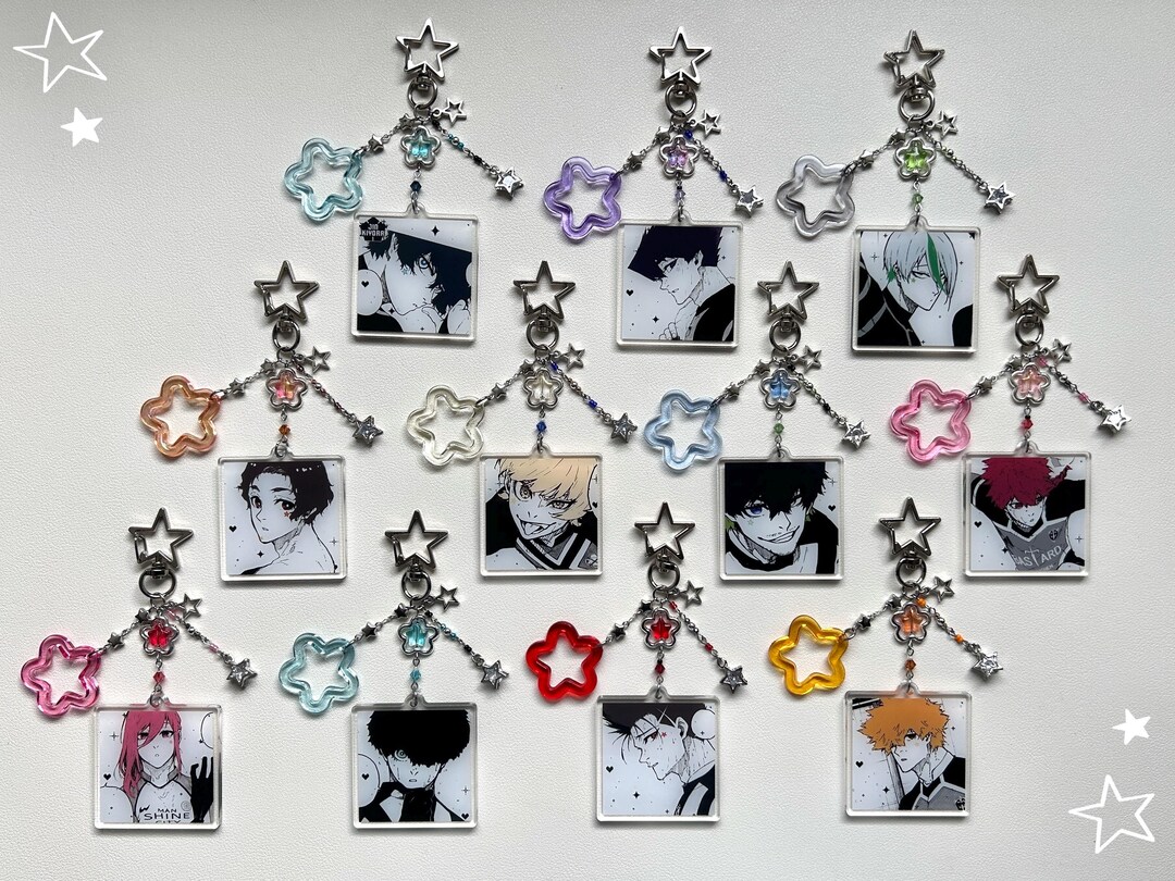 Blue Lock Keychain Part 2 - Etsy UK