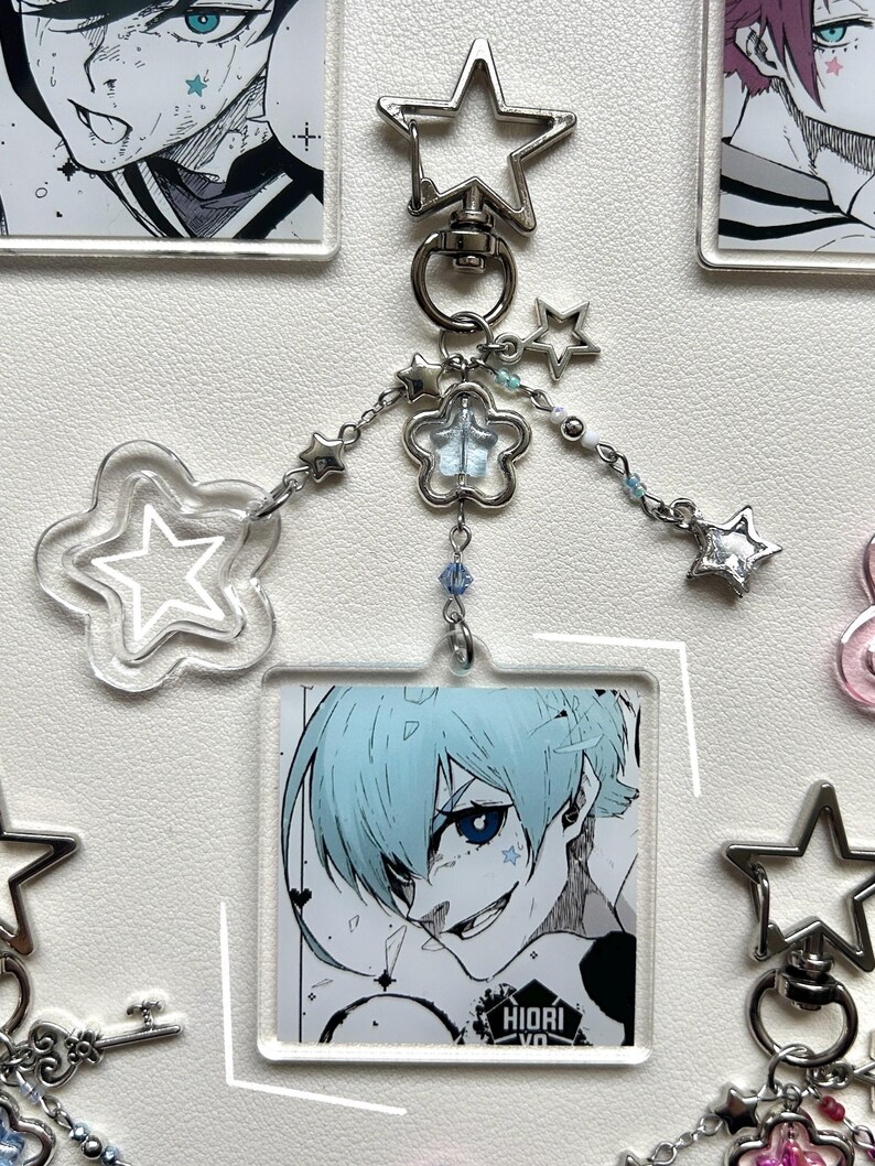 No Restock! Blue Lock Keychain Part 1 - Etsy