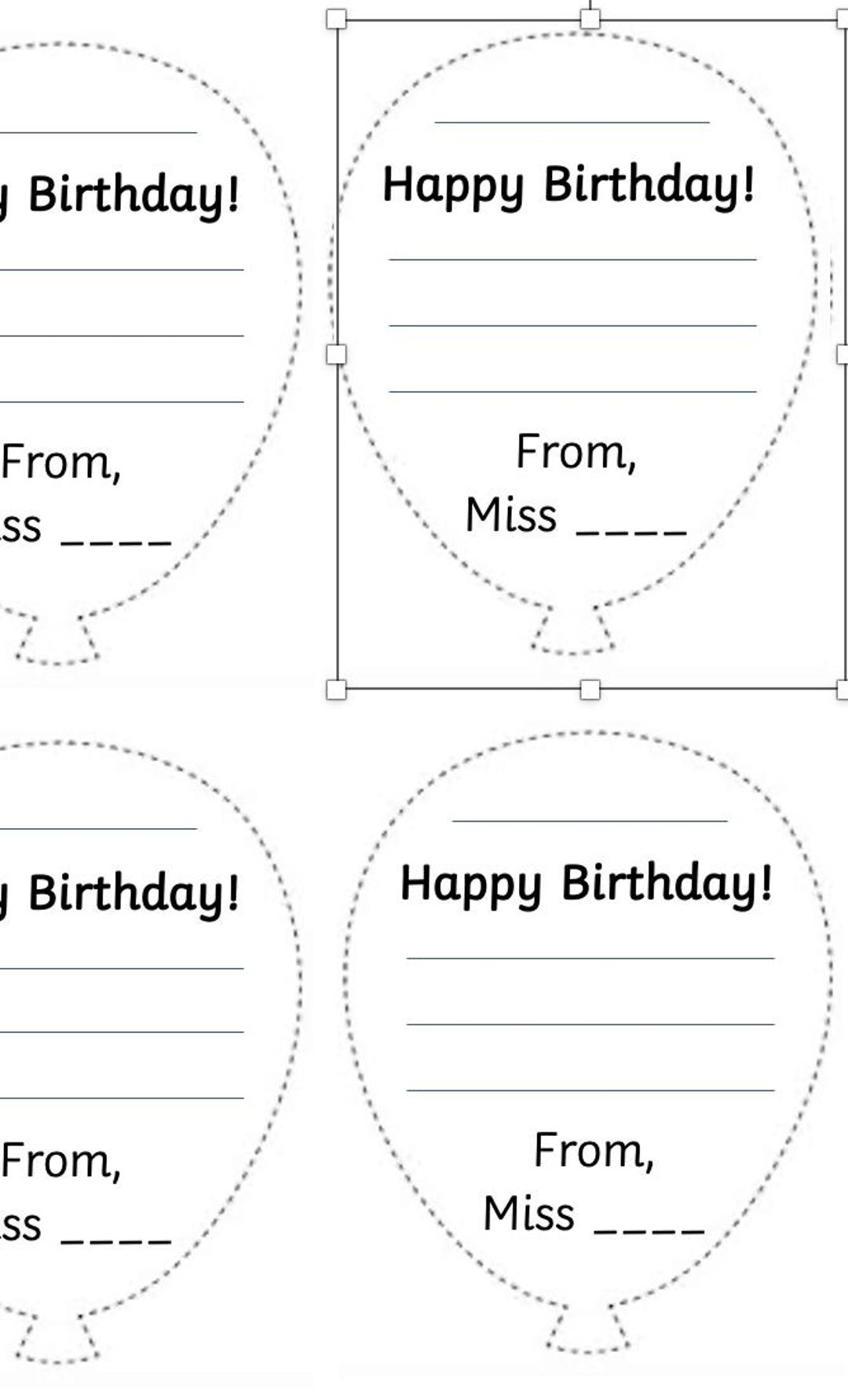 Birthday Cards for Students - Etsy