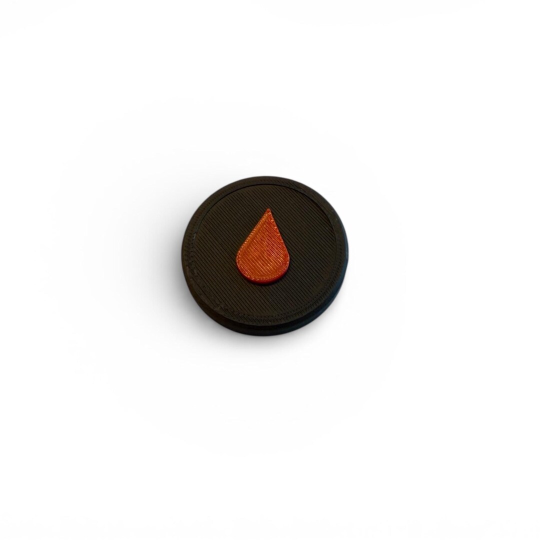 Blood Damage Cursed Condition Tracker Tokens RPG Tabletop Game Status ...