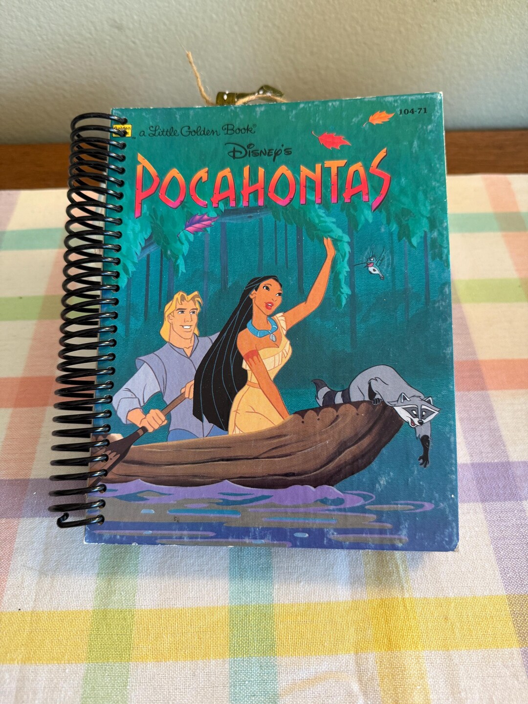 Pocahontas Little Golden Book Scrapbook/journal/autograph Book - Etsy