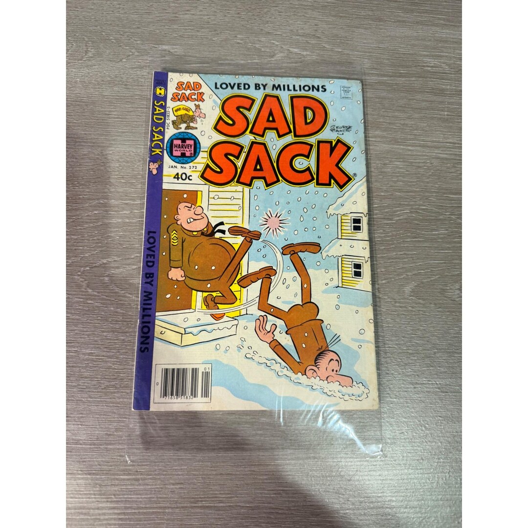 Sad Sack Comic Book Issue 272 Jan 1980 Harvey Comics Classic Vintage - Etsy