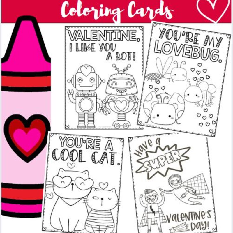 Valentine Pages Robot - Etsy