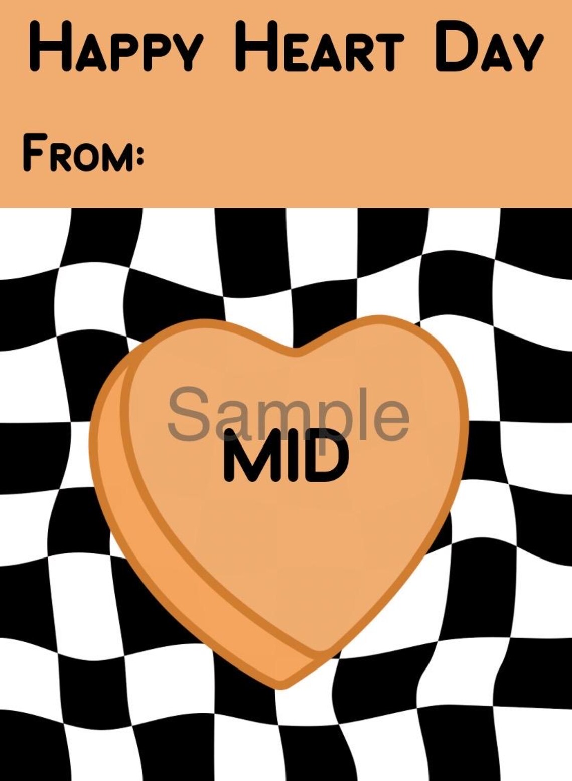 Happy Heart Day Valentine's Day Slang Cards Candy Hearts - Etsy