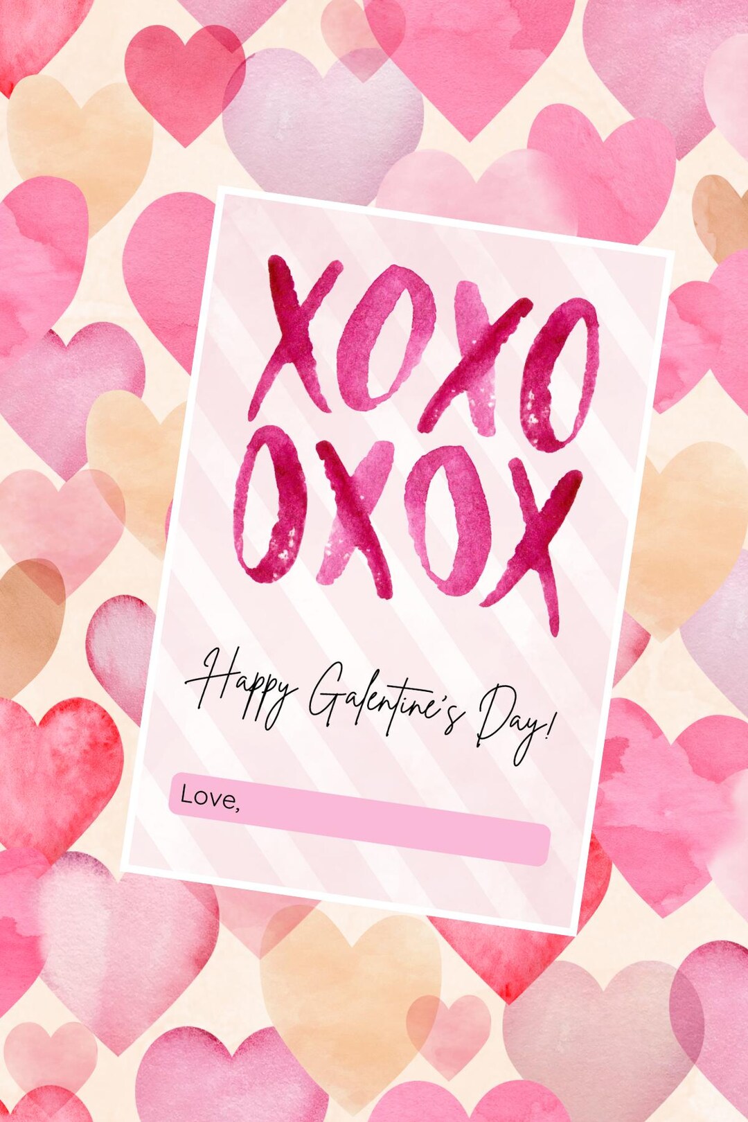 Printable Galentines Day Gift Tags & Cards, Valentines Day Gift Tag ...