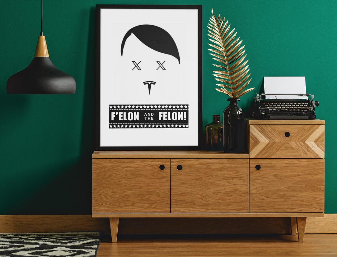 Anti-maga Digital Protest Posters – Set of 5 Black & White Protest ...