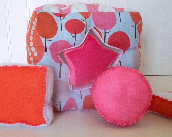 Soft Shape Sorter Ducks and Trees - Etsy