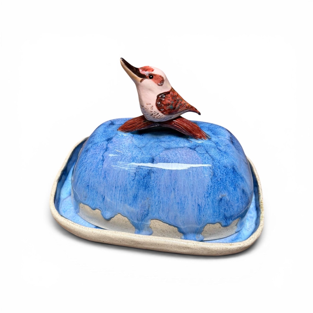 Handmade Ceramic Kookaburra Butter Dish, Butter Keeper. - Etsy Australia
