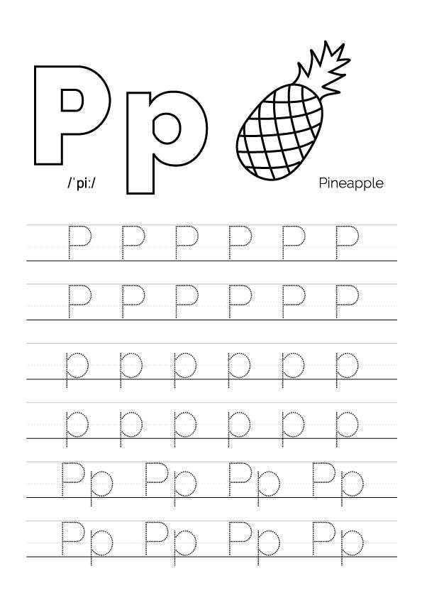 English Alphabet ABC. 26 Phonetic Pages. Learn to Trace for ...