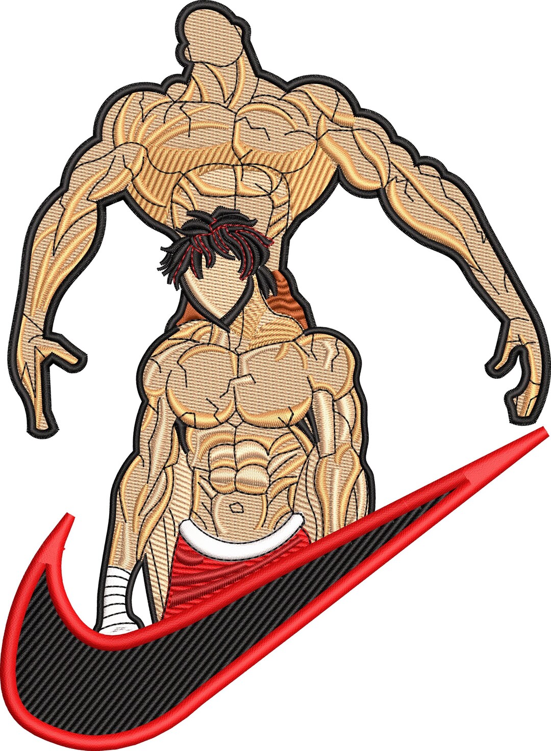 Nike Characters Pack EMB, Dst, Pes, Etc…/embroidery Files/embroidery ...