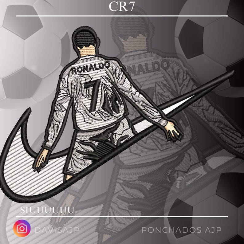 Cr7 Ronaldo EMB, Dst, Pes, Etc… - Etsy