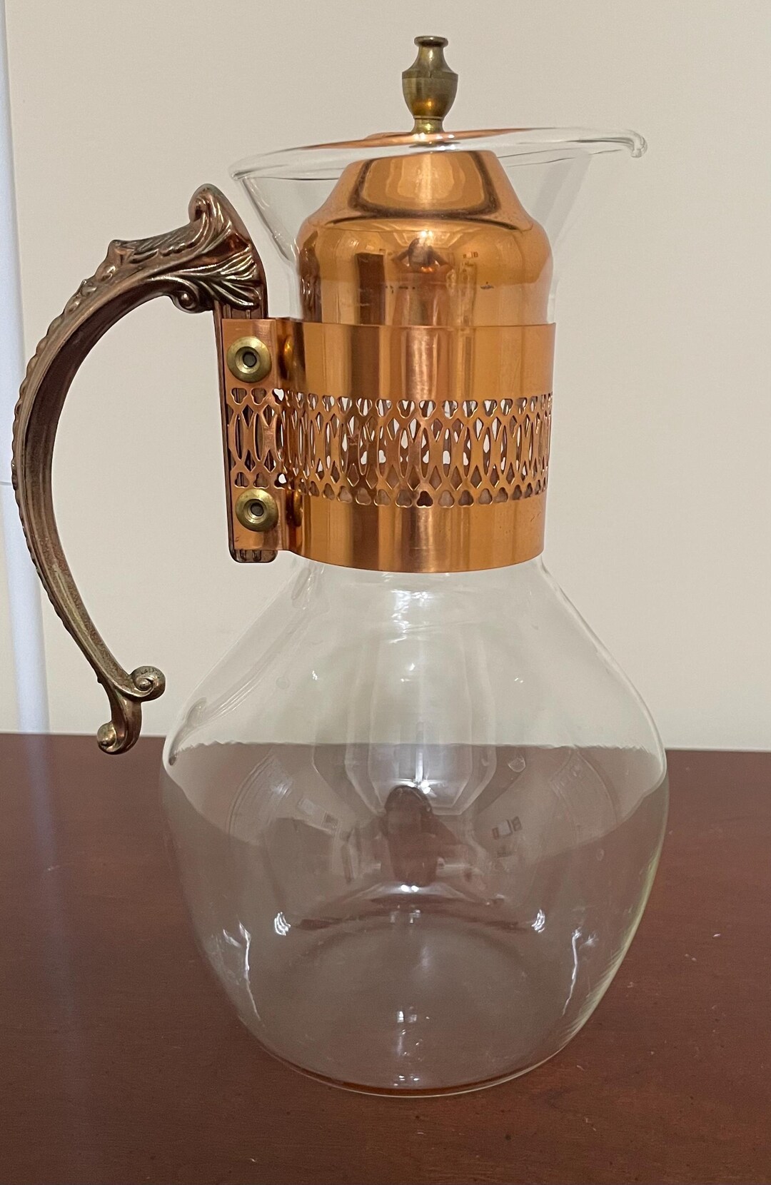Vintage Corning Princess House Copper Coffee Tea Carafe Tea Pot - Etsy