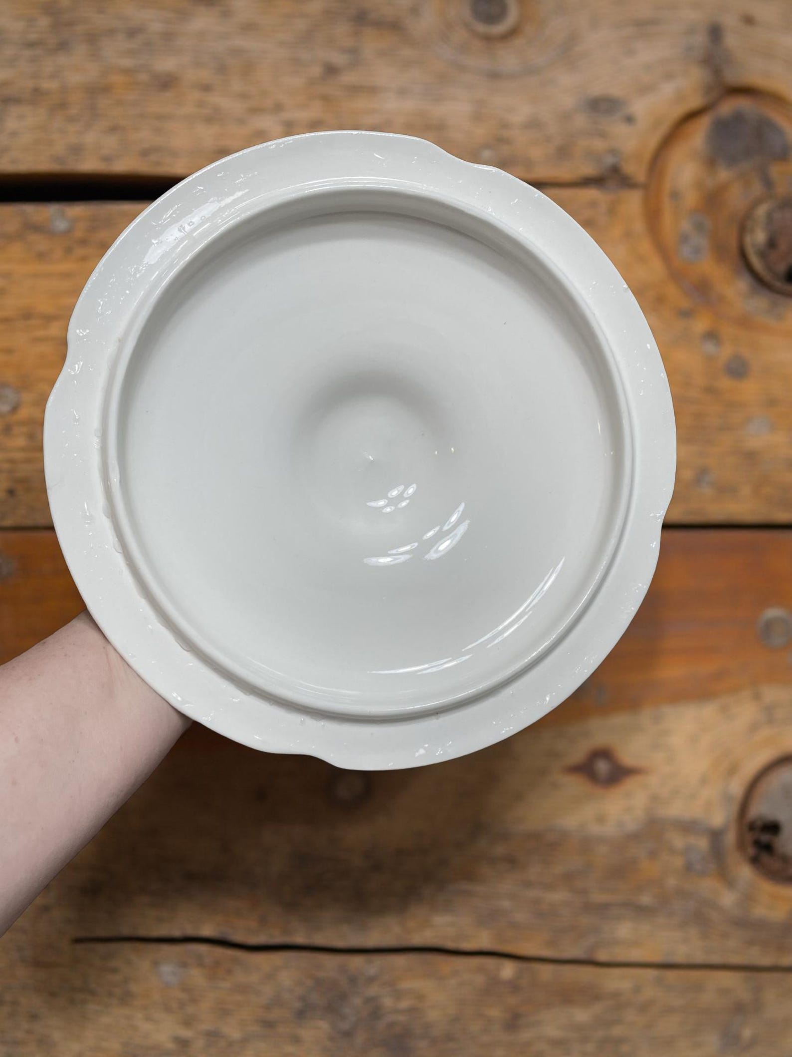 Antique E.P.P. Ironstone Pot With Lid,authentic Ironstone Slop Jar ...