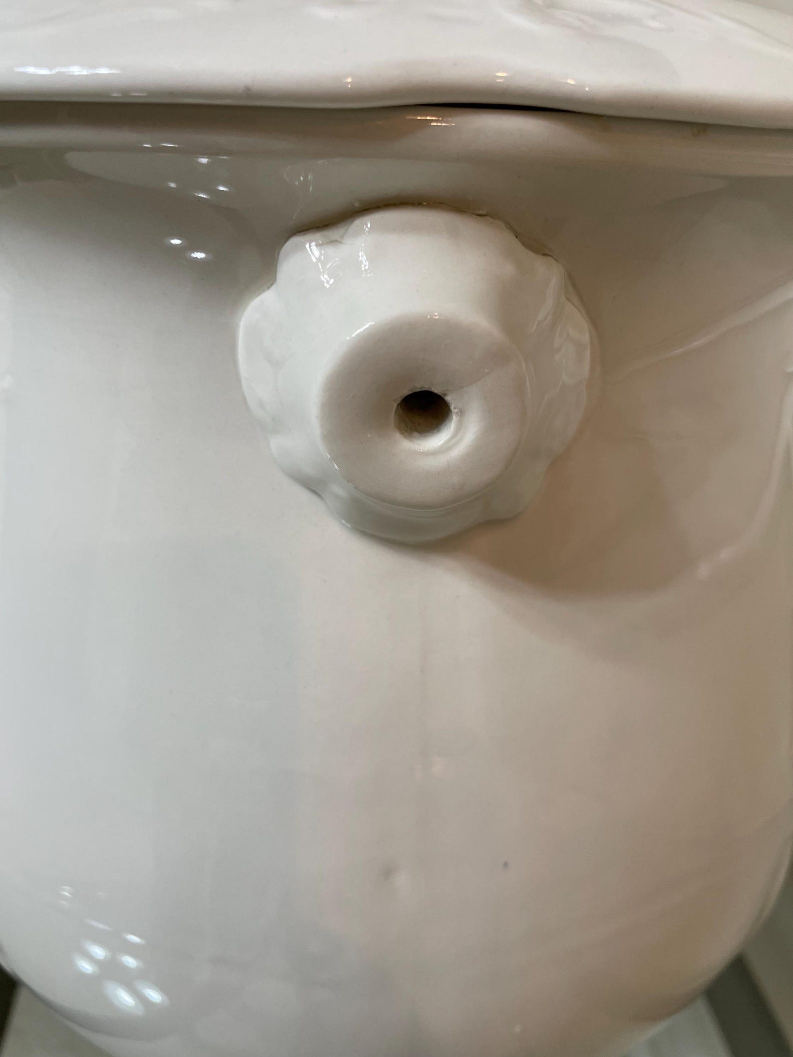 Antique E.P.P. Ironstone Pot With Lid,authentic Ironstone Slop Jar ...