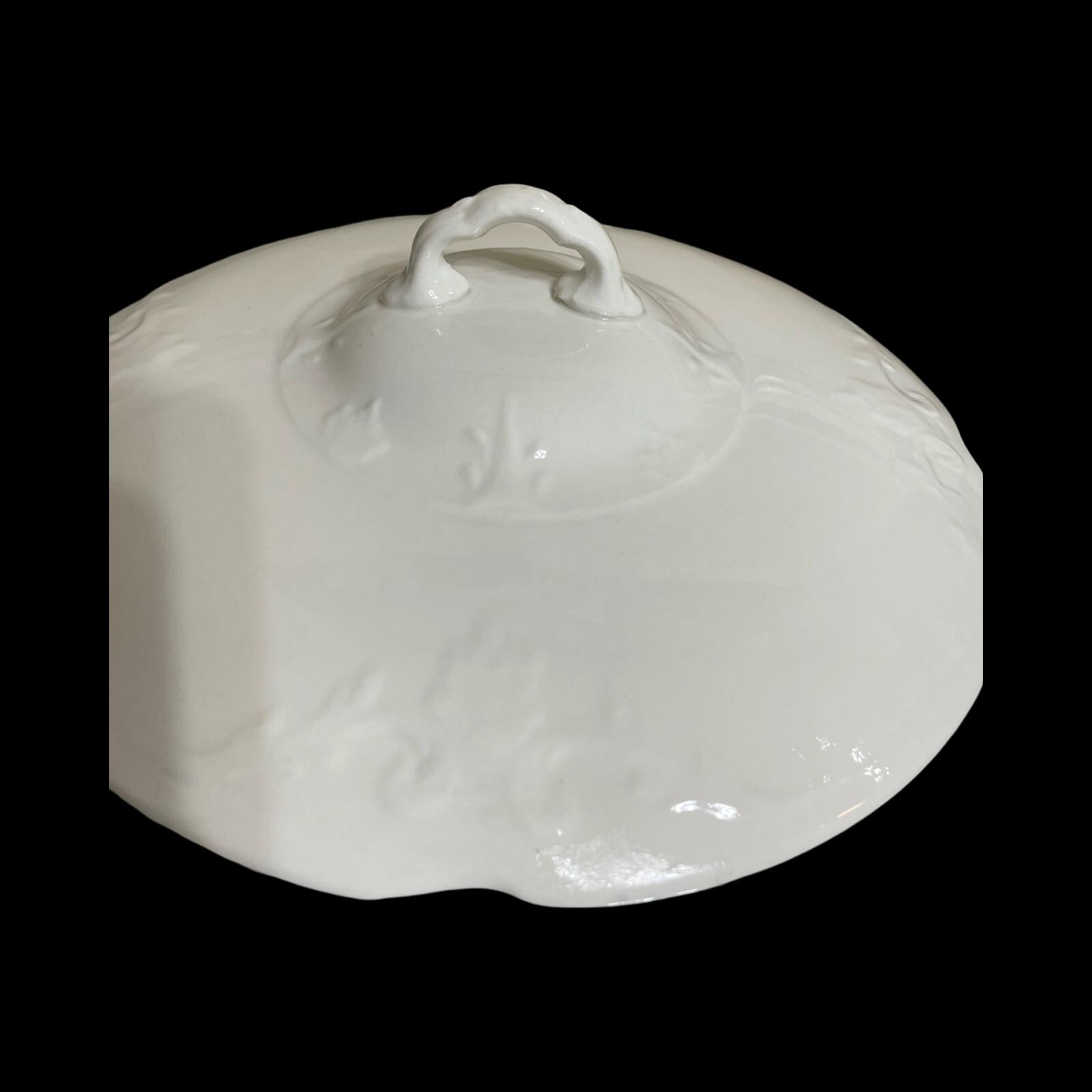 Antique E.P.P. Ironstone Pot With Lid,authentic Ironstone Slop Jar ...