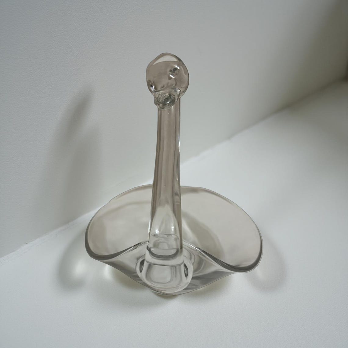 Vintage Swan Glass Swan Dish Duncan & Miller Candy Nut Dish Trinket ...