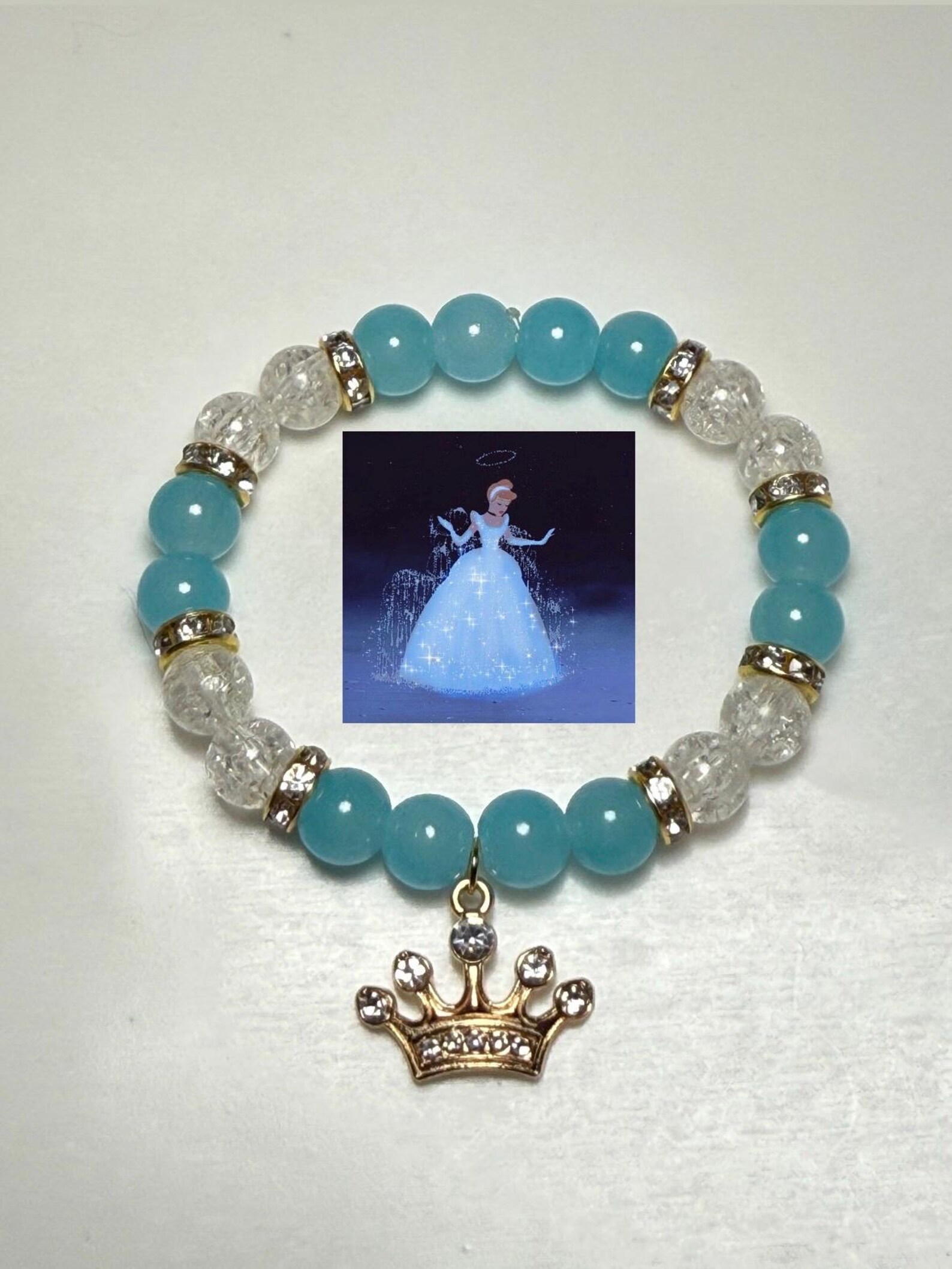 Princess Bracelet Little Mermaid Rapunzel Bracelet Cinderella Bracelet ...