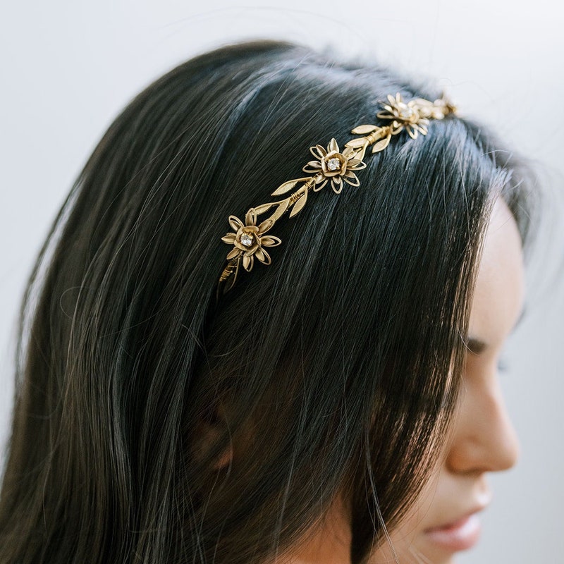 Gold Head Piece Jewelry - Etsy