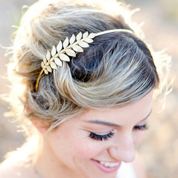 Leaf Headband - Etsy