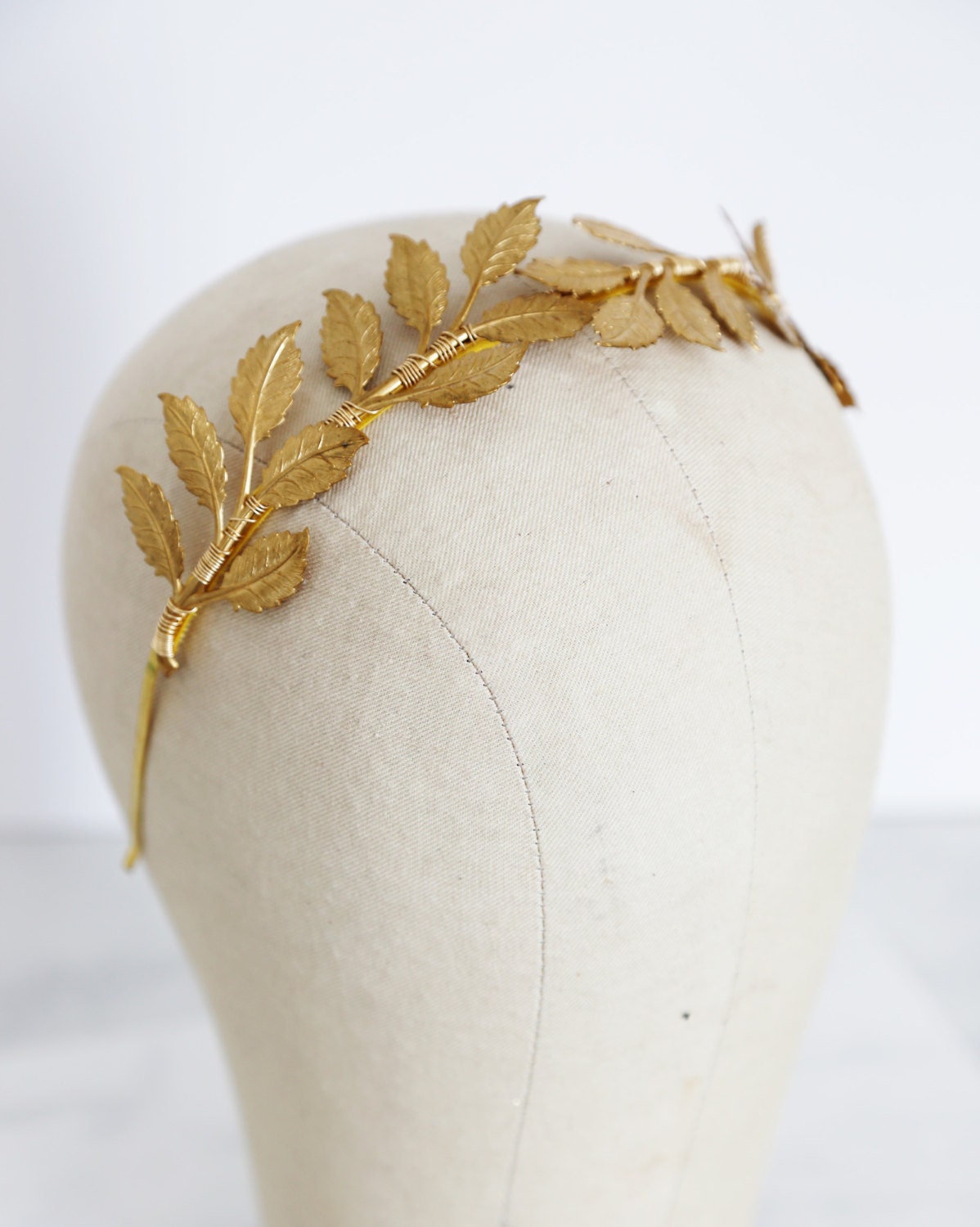 Oversized Leaf Headband Bridal or Everyday Headband Boho | Etsy