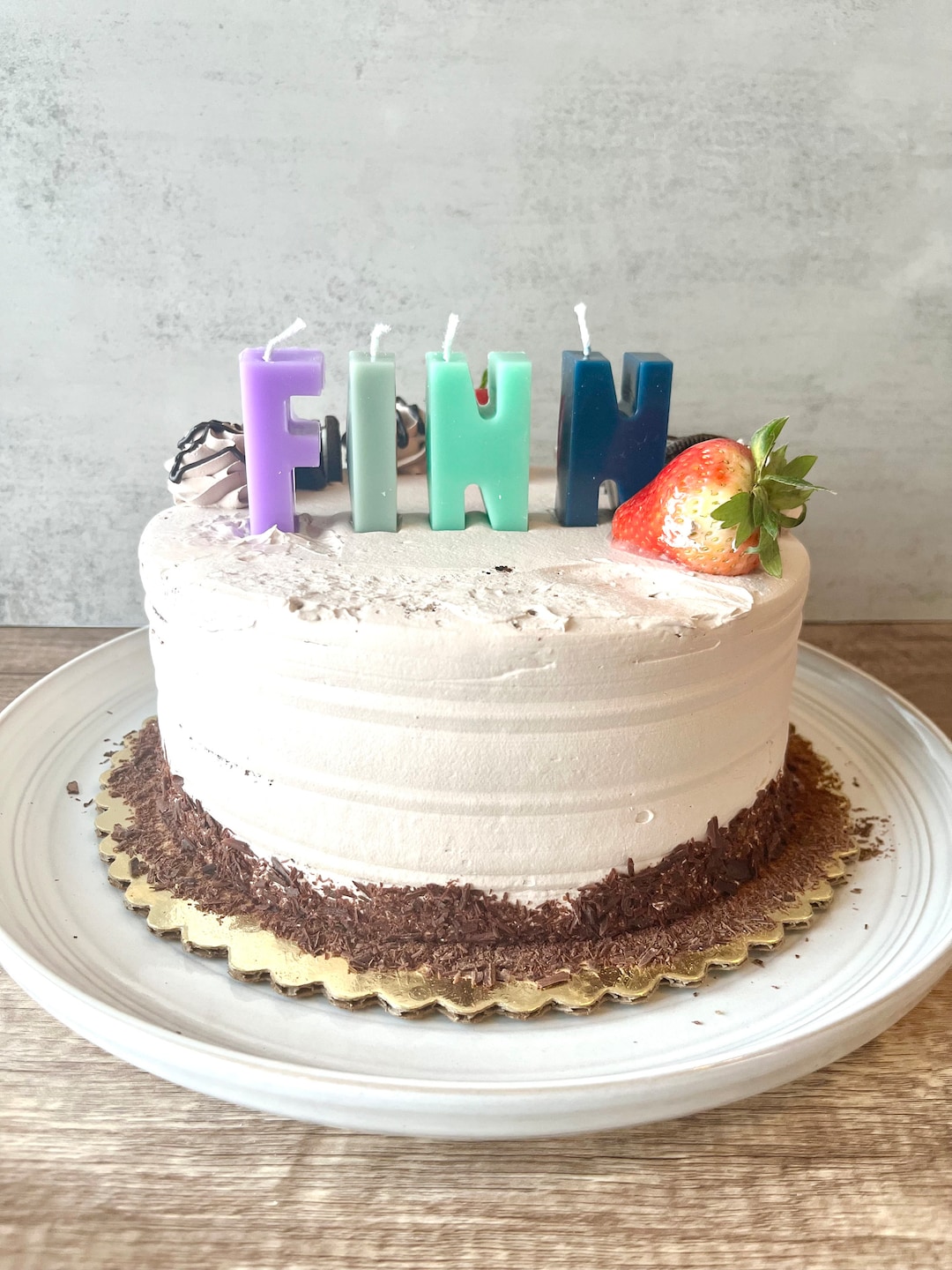 Letter Candles, Birthday Cake Candles, Custom Name Candle, Personalized ...