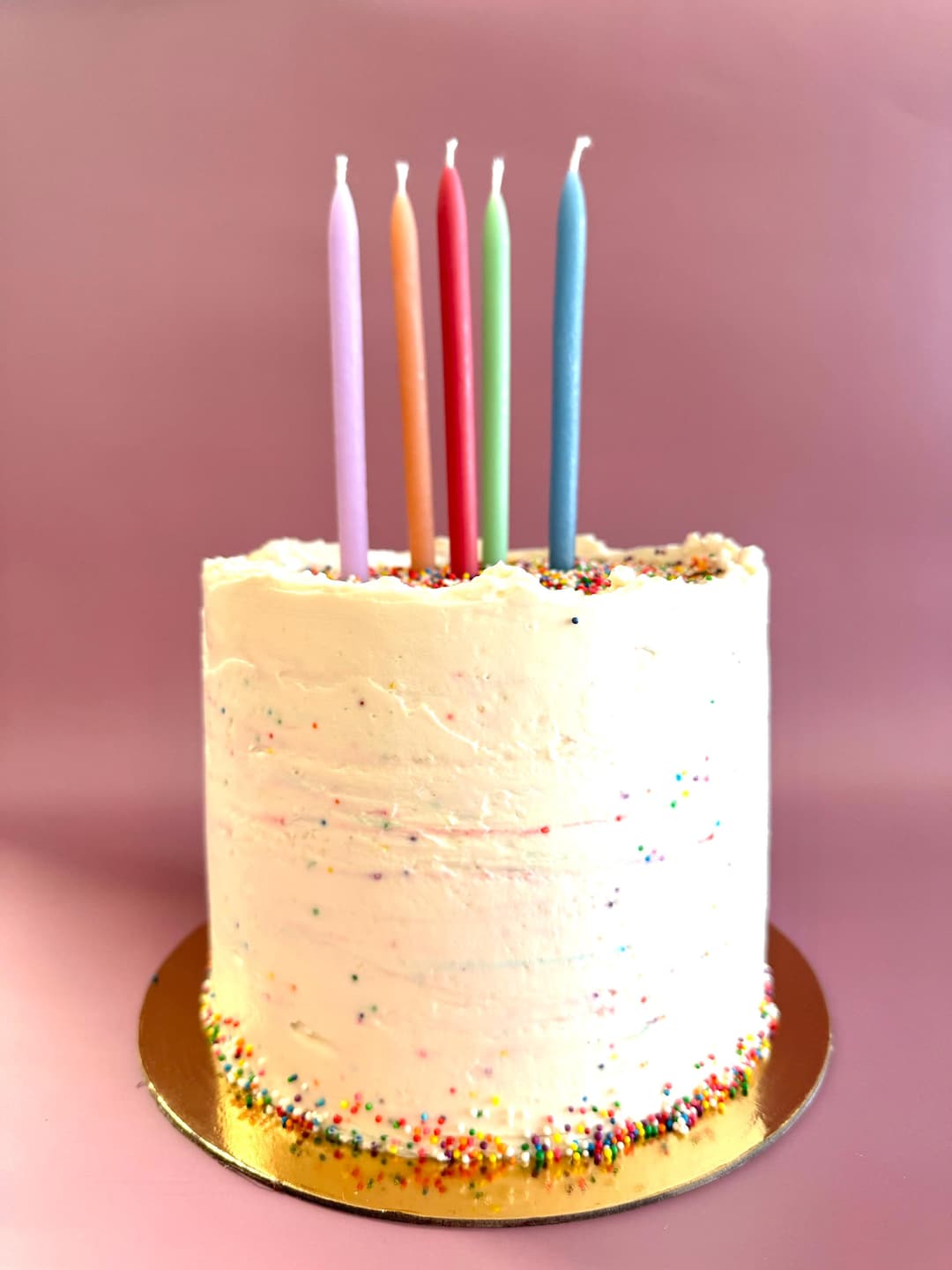 Birthday Candles, Set of Ten, Party Candles, Cake Candle - Beeswax ...