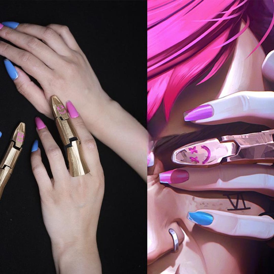 Arcane Jinx Finger | Cosplay Accessory | Unique Jewelry for Fans ...