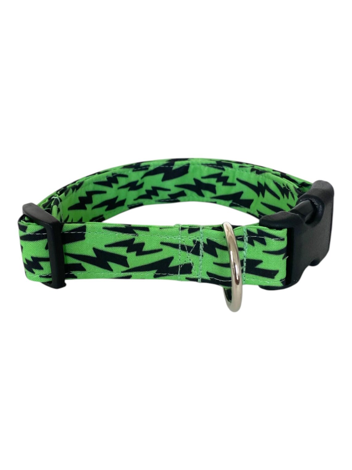 Lightning Bolts in Green Dog Collar / Electric, Thunderbolts, Neon ...