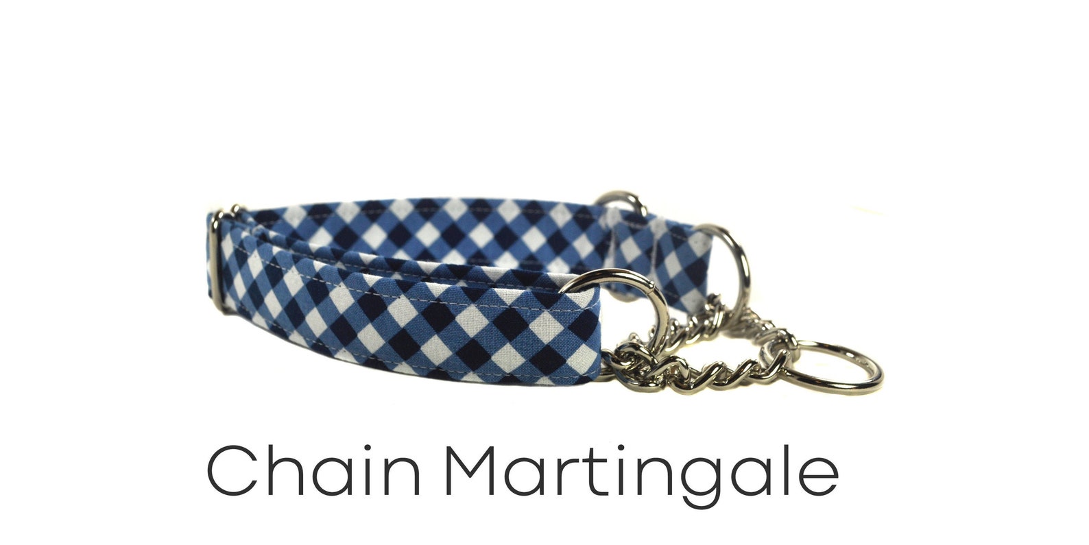 Chain Martingale Collar You Pick the Fabric - Etsy