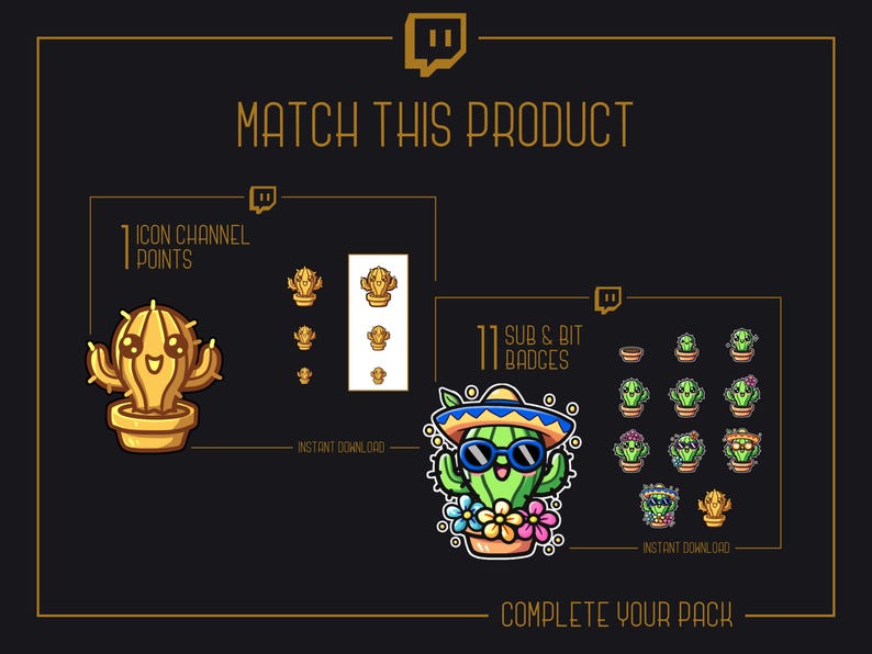 Cactus Lurk Animated Emote | Emoticon, Cute, Hidden, Shadow | Twitch ...