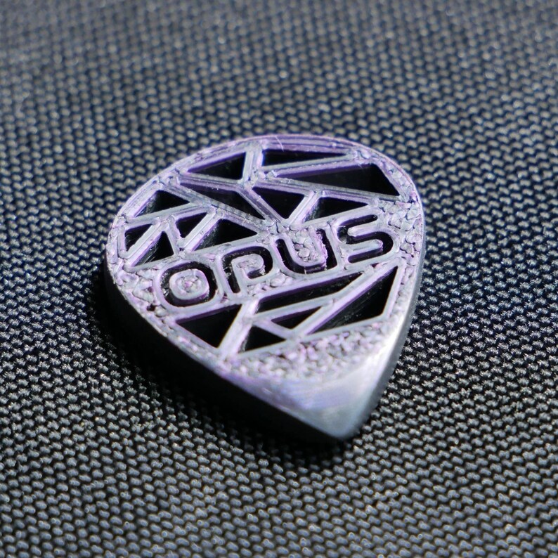 Opus Baldur Onyx VALKORE™ - Amethyst Series Handmade Guitar Pick - Etsy