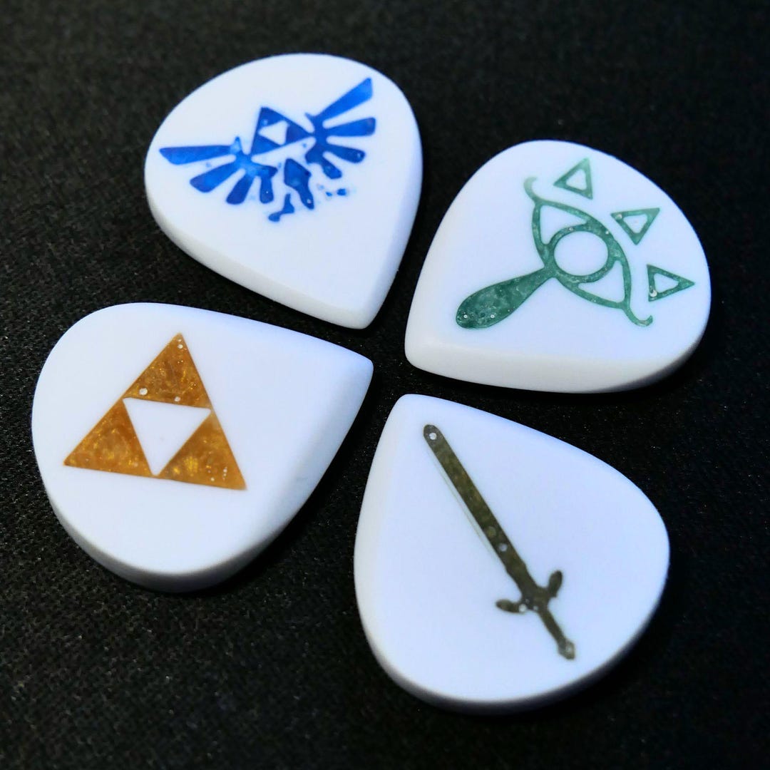 Personalized Guitar Pick | Custom Handmade Plectrum | Unique Gift for ...