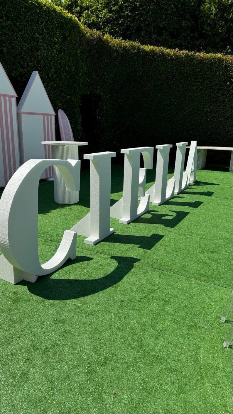 CUSTOM BIG LETTERS – Custom Color Letters/ Life Size Foam Letters ...