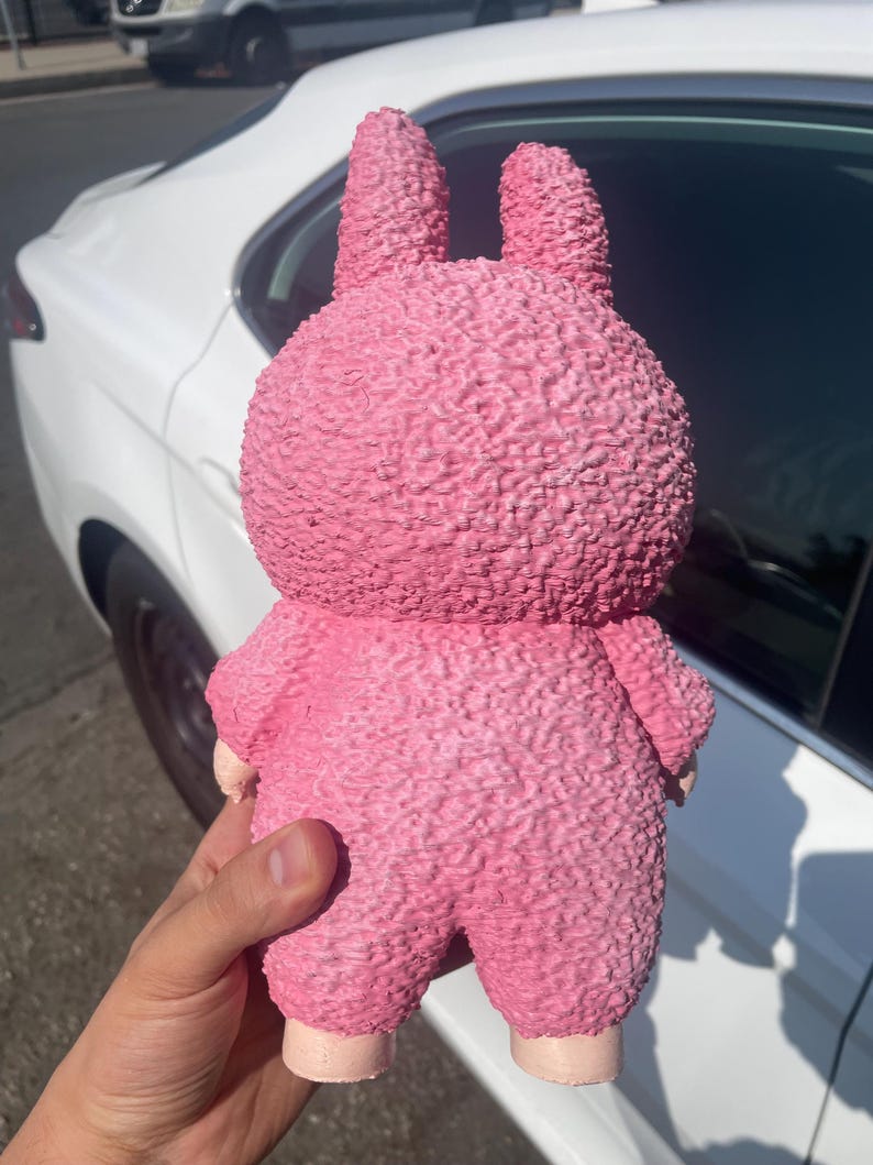 Labubu Inspired Toy 3D Printed/ From 1 to 9 Ft - Etsy Israel