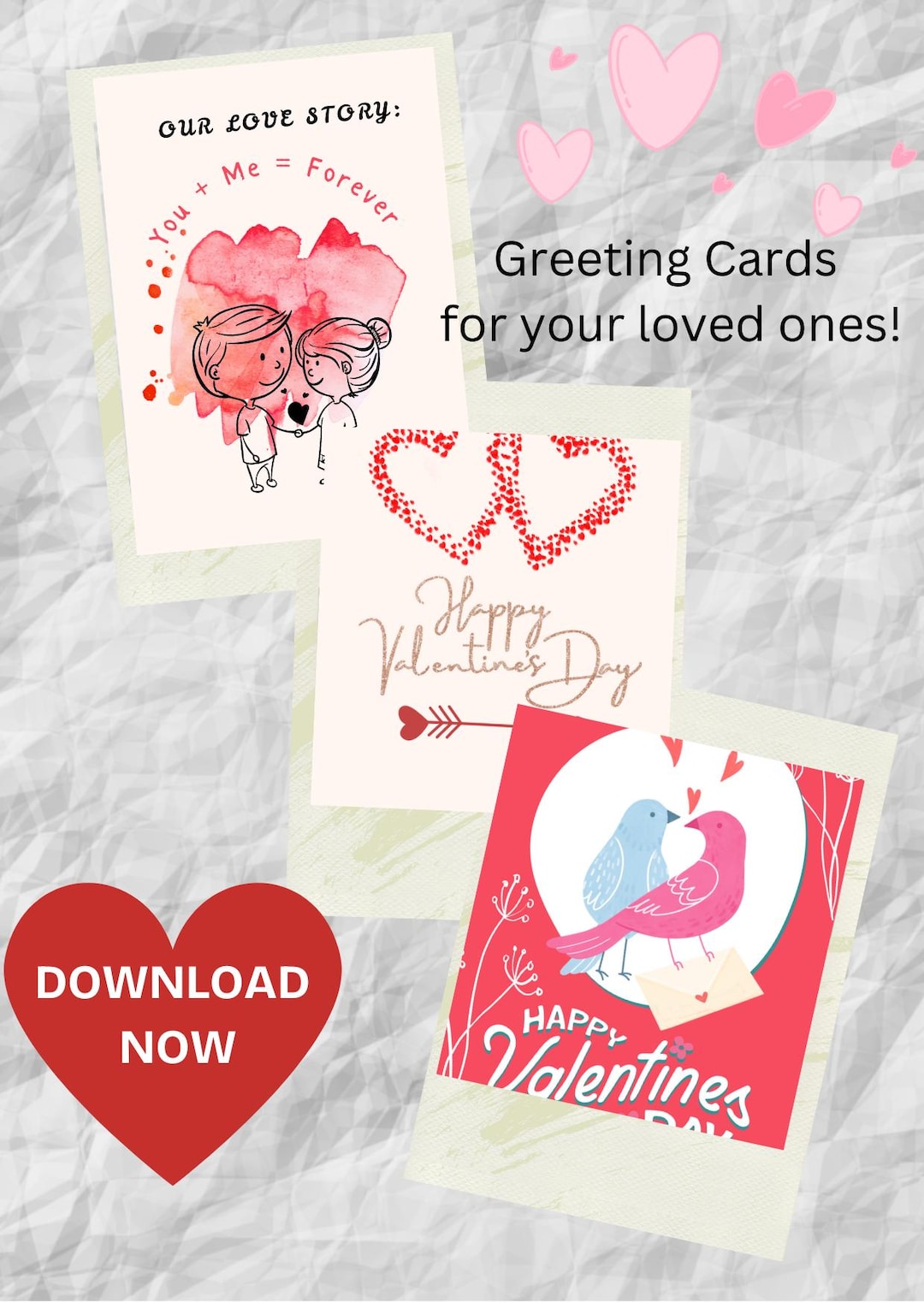 PRINTABLE Valentines Day Card Template Custom Valentines Card Canva ...