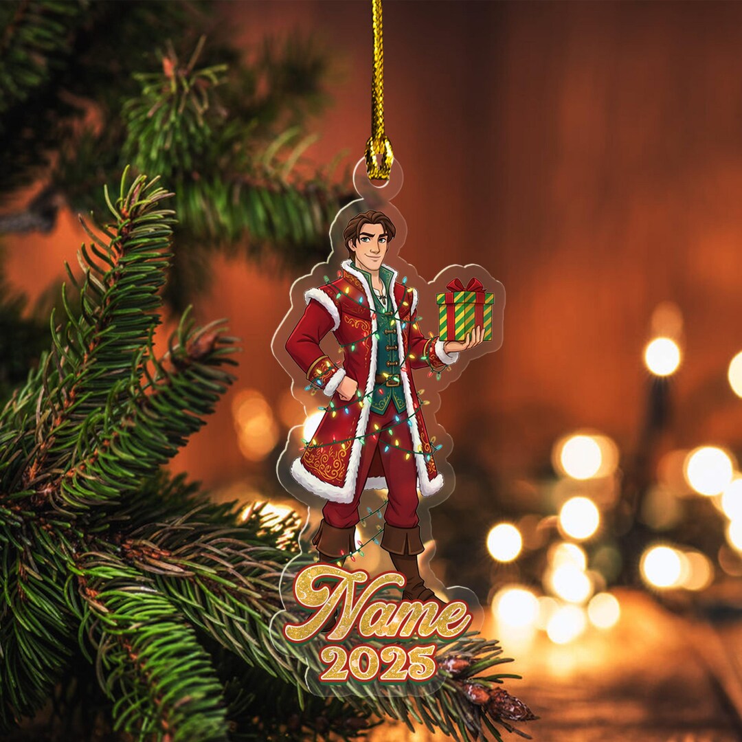 Disney All Prince Group Characters Hologram Ornament, Disney Prince ...