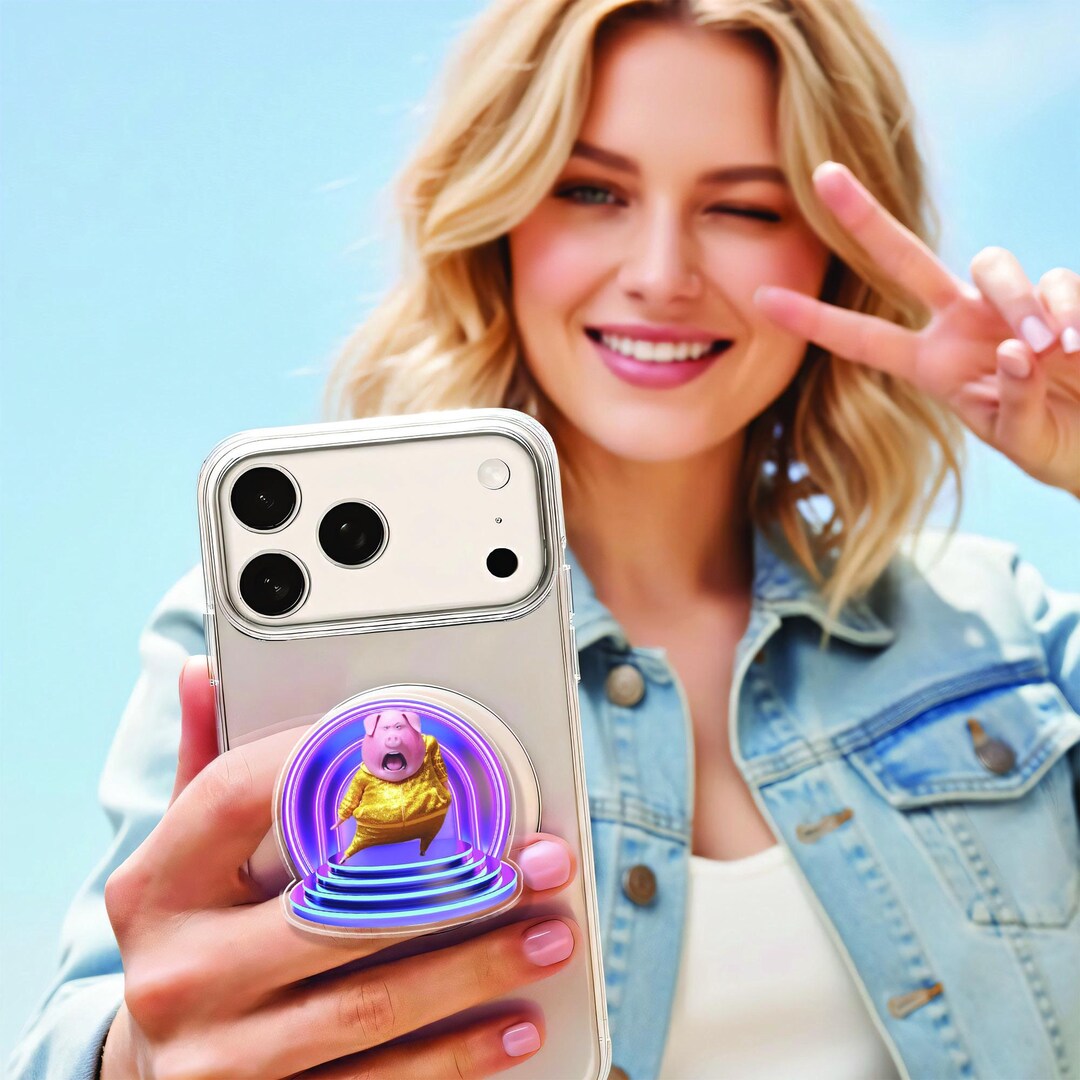 Disney Sing Movie Popsocket, Buster Moon Rosita Ash Meena Johnny Phone ...