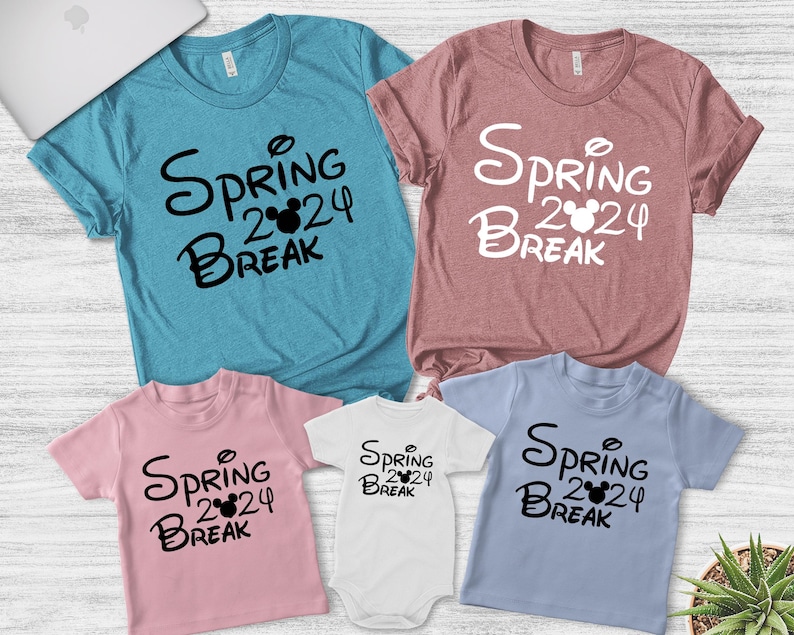 Disney 2026 Spring Break Squad Shirt, Disney Family Shirt, Disneyland ...