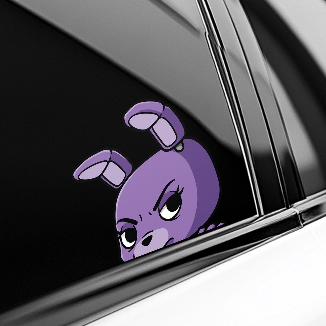 Bonnie Toy Chica Foxy Springtrap Style Peeker Peeking Car Window Decals ...