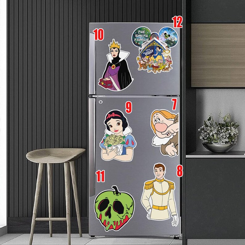 Snow White & 7 Dwarfs Disney Cruise Line Magnet, Princess Cruise ...