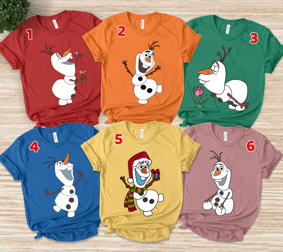 Frozen Olaf Shirt, Disney Family Trip Shirts, Disney Olaf Shirt, Olaf ...