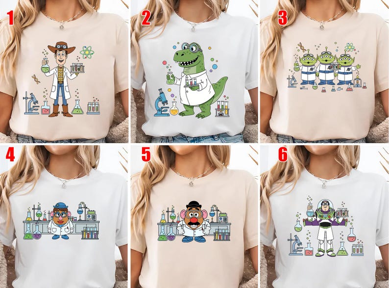 Lab Week 2026 Toy Story Shirt, Lab Story Science Team Tee, Funny Lab ...